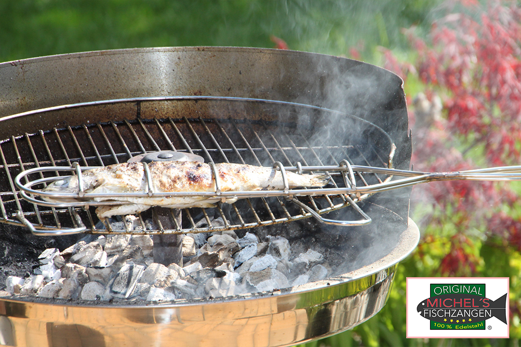 ORIGINAL MICHEL´S FISCHZANGEN zum Grillen - FORELLE GRILLEN, FISCH ...